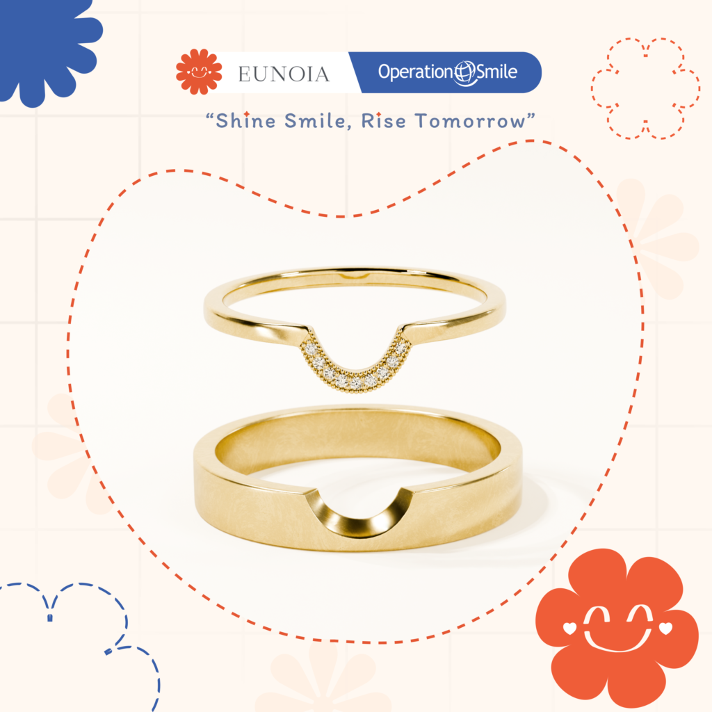 Gold Smily Rings - OSP - Eunoia Fine Jewelry